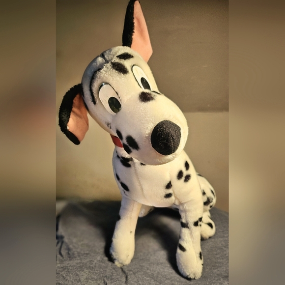 Disney | Toys | Vtg Disneys 1 Dalmatians 16 Pongo Dog Animal Plush With ...